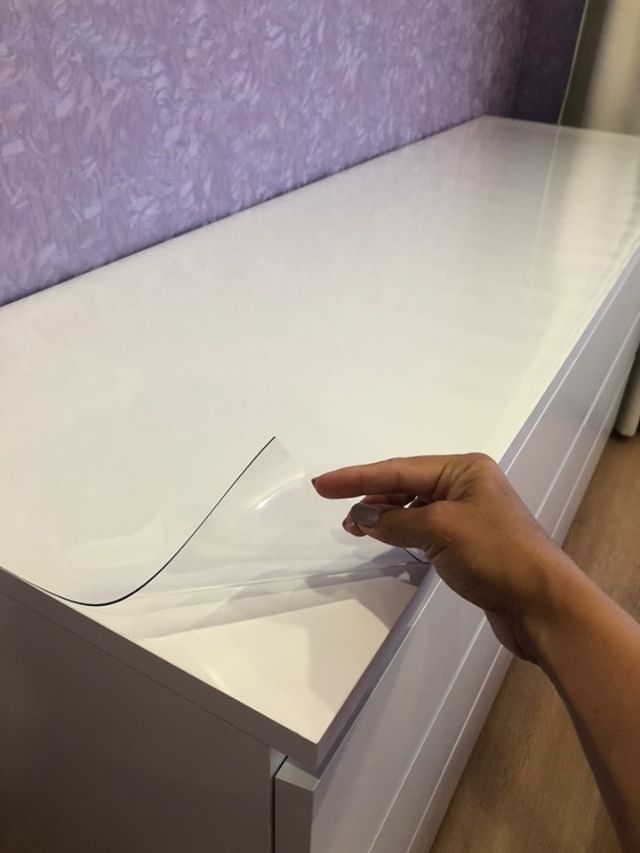 Гибкое стекло на стол. Мягкое стекло - силиконовая скатерть | Krekerdecor